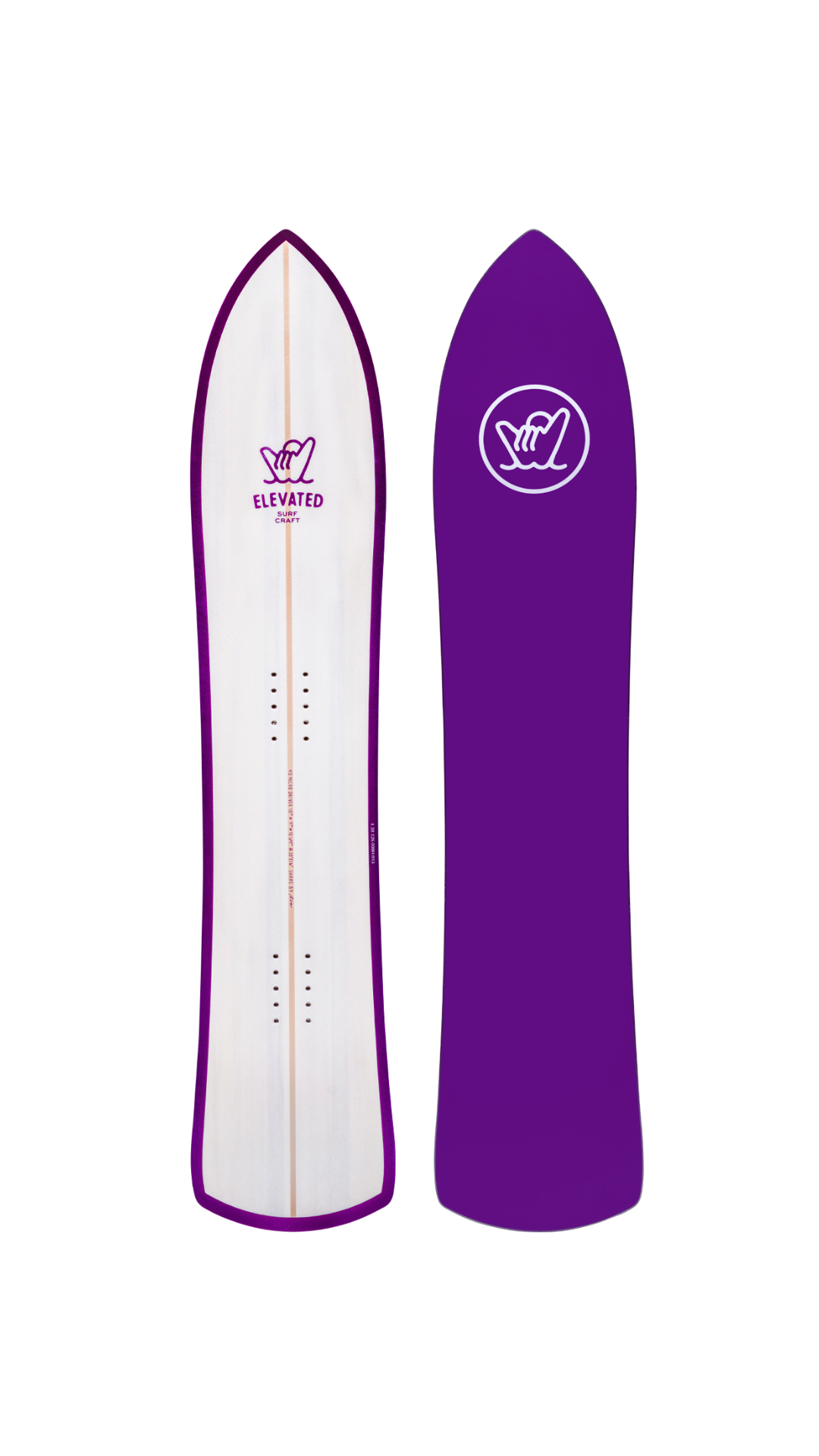 Snowboards Shaped For Surfers | Elevated Surf Craft
