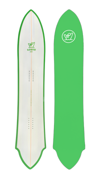 Snowboards Shaped For Surfers | Elevated Surf Craft